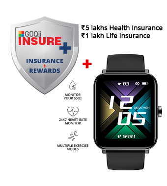 GOQii Insure Plus | A Smart Health & Life Insurance Program