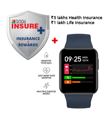 GOQii Insure Plus | A Smart Health & Life Insurance Program